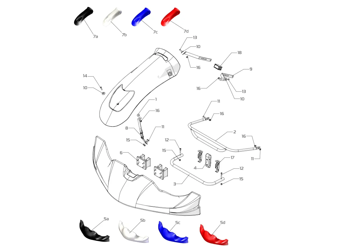 KG 508 FRONT PROTECTION - SODI SIGMA KZ 2022-2025