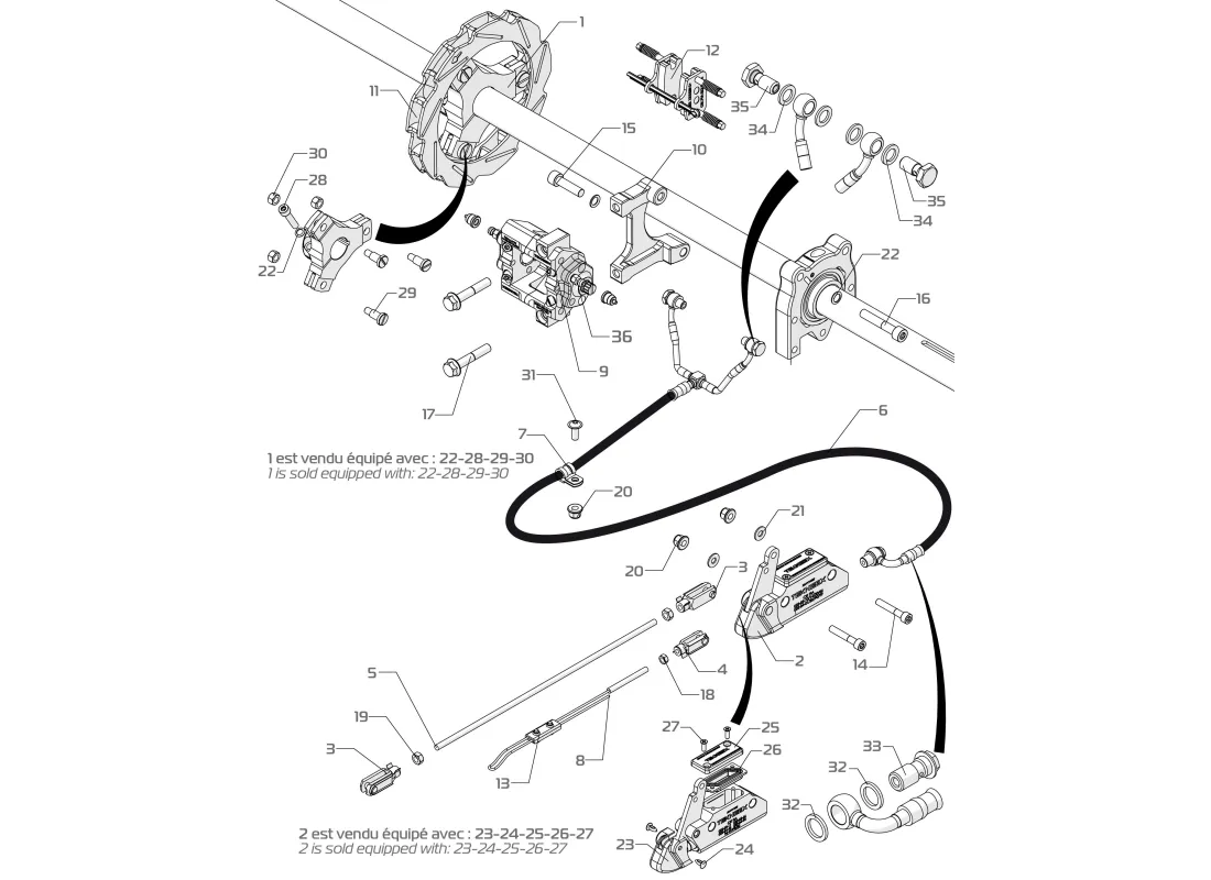 REAR BRAKE - SODI FURIA 2022-2025